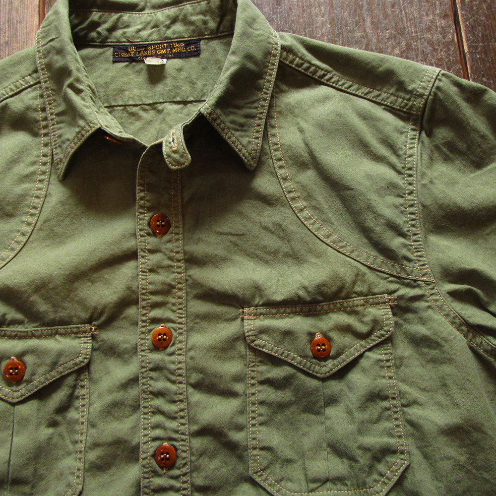 GREAT LAKES GMT. MFG. CO. “Montauk” SHIRT OLIVE – Stroke Clothing