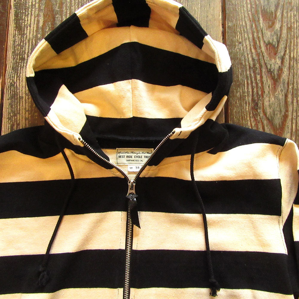 WESTRIDE HEAVY BORDER HOODIE – Stroke Clothing